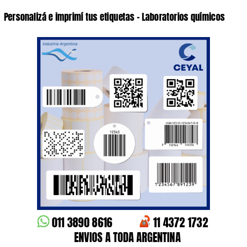 Personalizá e imprimí tus etiquetas – Laboratorios químicos | Ribbon ...