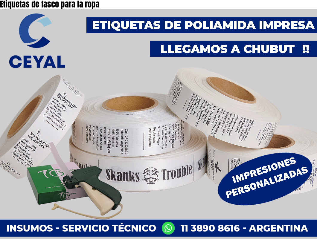 10 etiquetas para ropa | Ribbon Argentina